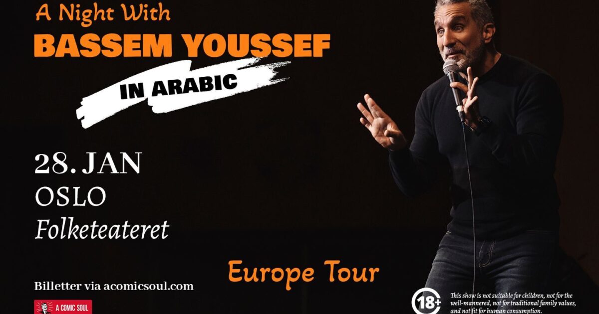 An Arabic Night with Bassem Youssef - Folketeateret